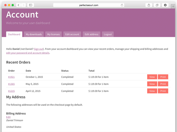 Screenshots - Perfect SEO url